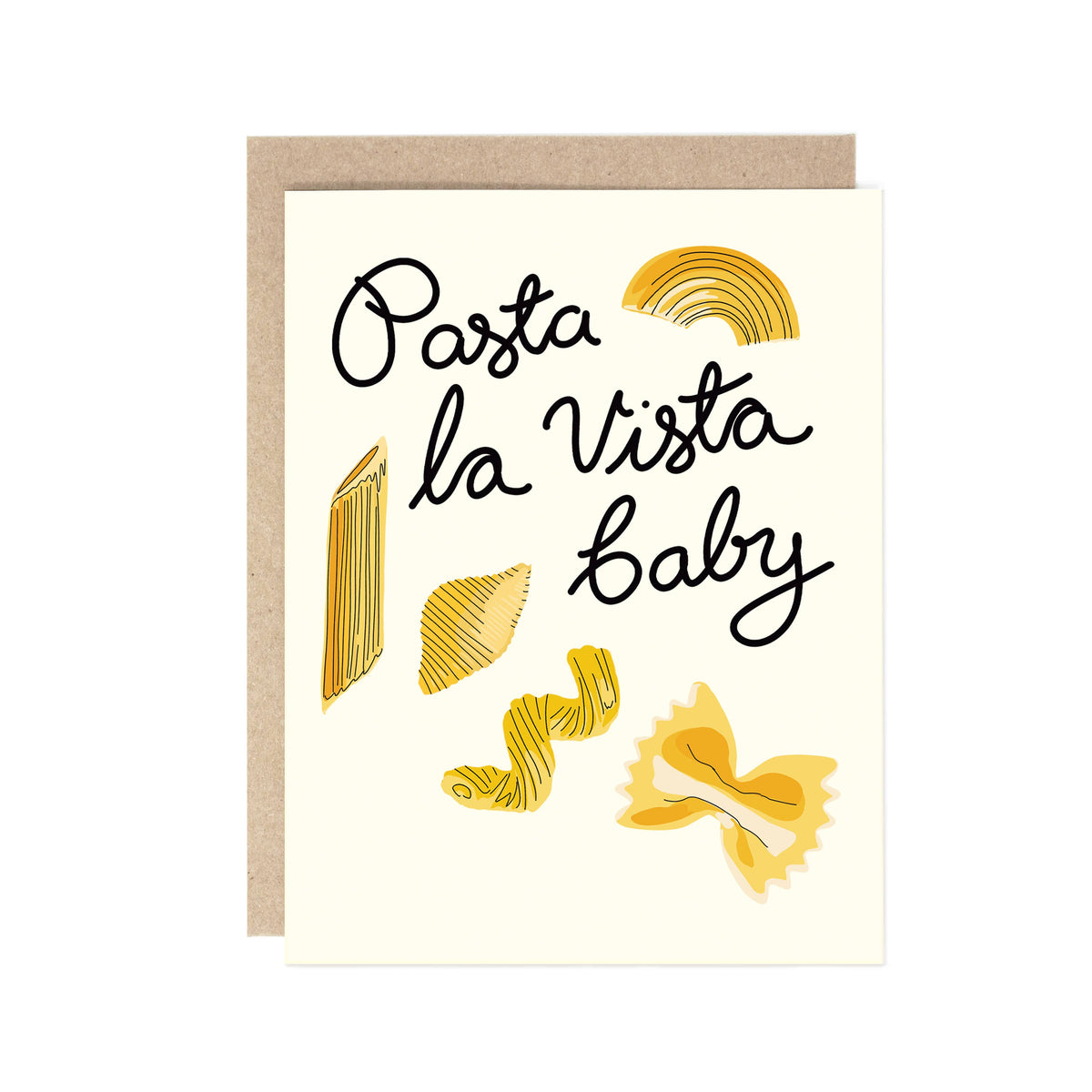 Pasta La Vista Baby Card – Feste