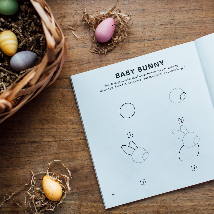 Spring Things: How to Draw Books for Kids (Easter Gifts) – Feste