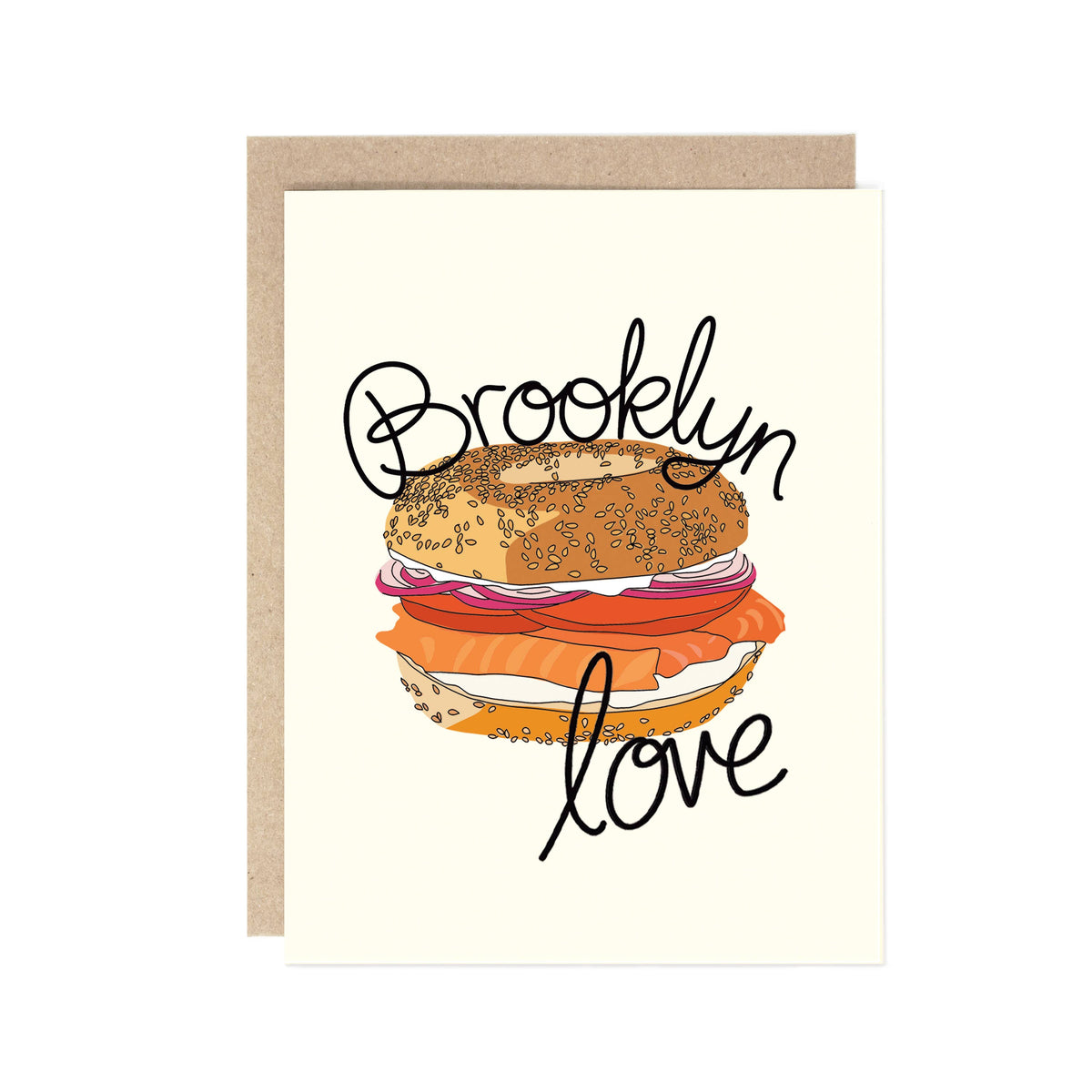 Brooklyn Bagel Love Card – Feste